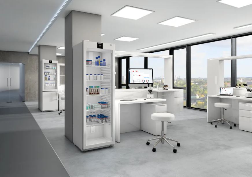 Réfrigérateur de laboratoire +3 °C à +16 °C 420L brut – NEXUS DIAGNOSTICS